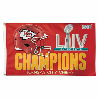 酋长队旗帜NFL Kansas City KC Chiefs champions Flag亚马逊WISH