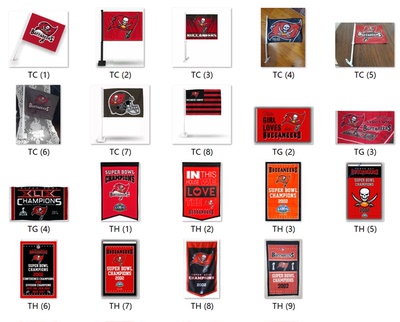 外贸货源NFL旗Tampa Bay Buccaneers super bowl champions Flag