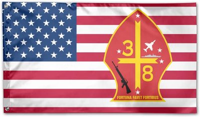 外贸3rd Battalion 8th Marine Regiment Flag亚马逊WISH EBAY