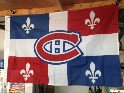 外贸冰球加拿大人队旗帜车旗系列Montreal Canadiens Car Flag