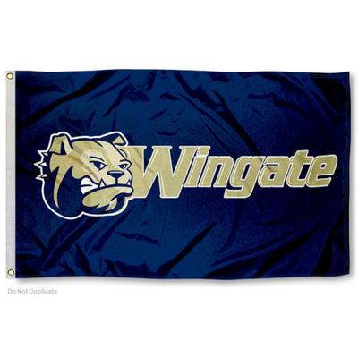 外贸货源温盖特斗牛犬旗帜Wingate Bulldogs Flag亚马逊WISH EBAY