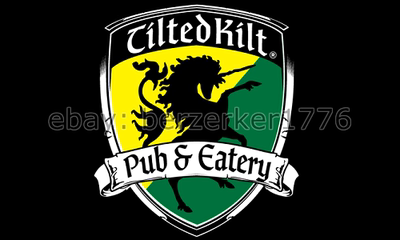外贸户外旗帜Tilted Kilt Restaurant Bar FLAG亚马逊WISH EBAY