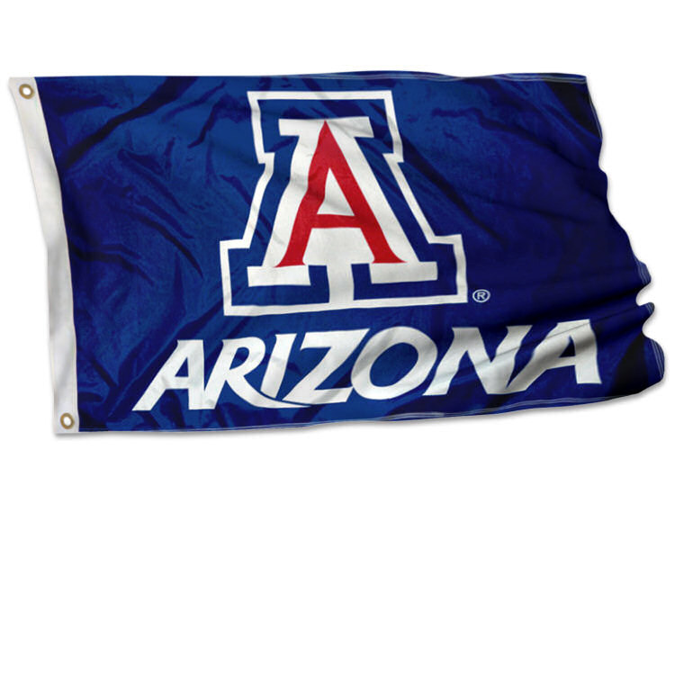 外贸货源亚利桑那野猫队Arizona Wildcats Flag亚马逊WISH EBAY热