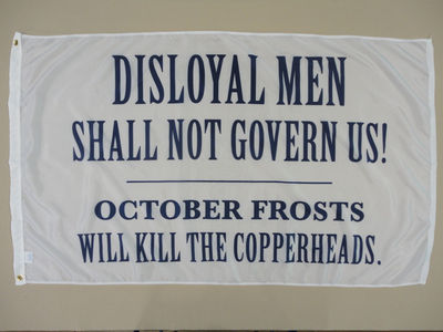 外贸户外旗帜Disloyal Men Shall Not Govern Us Historical FLAG