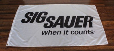 外贸货源Sig Sauer When It Counts White Flag亚马逊WISH EBAY热