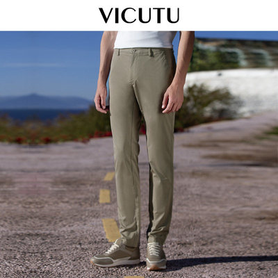 VICUTU男士速干抗皱弹力休闲裤