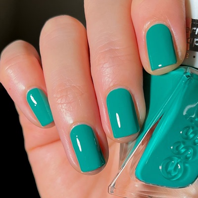ESSIE404松石绿显白免烤指甲油