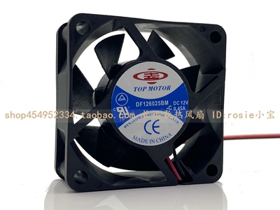 全新原装TOP MOTOR DF126025BM-C DC 12V 0.45A 60*60*25散热风扇
