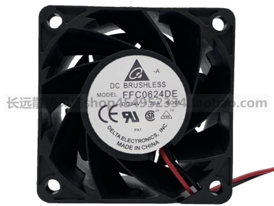 台达FFB0624EHE/SHE/FFC0624DE 24V 0.57A 1.25A 0.40A 6038风扇