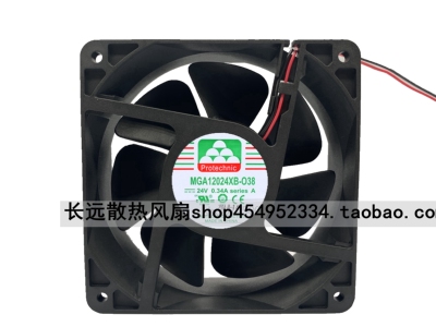 Protechnic永立 MGA12024XB-O38 DC24V 0.34A 12038 变频器风扇