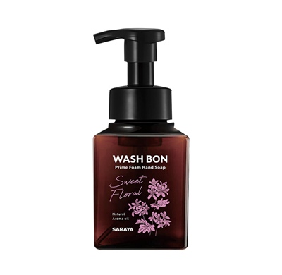 日本saraya香氛精油洗手液家用温和滋润泡泡款泡沫不伤手280ml