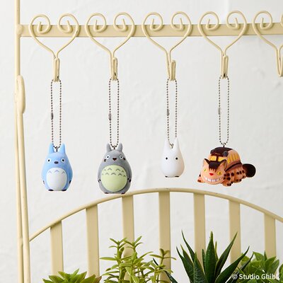 日本正版宫崎骏龙猫巴士黑猫挂件