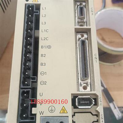 二手拆机安川伺服驱动器SGDS-08A01A750W。一台