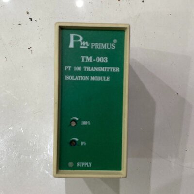 PRIMUS TM-003 PT100隔离模块 220V输入(议价）