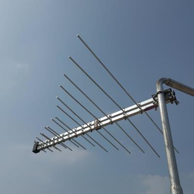 VHF+UHF170-860Mhz地面数字电视全频道对数周期天线UV全频道天线