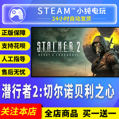 Steam正版 潜行者2切尔诺贝利之心 国区礼物激活码cdk 潜行者2