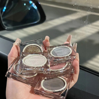 酵色烟熏单色眼影哑光细闪