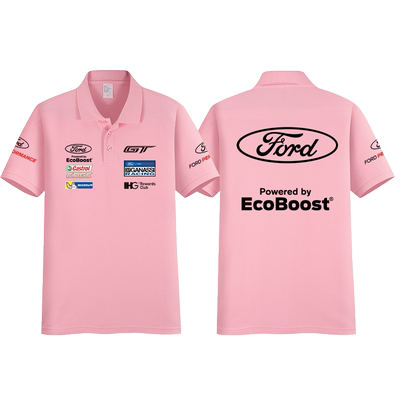 福特勒芒赛纪念款短袖T恤polo
