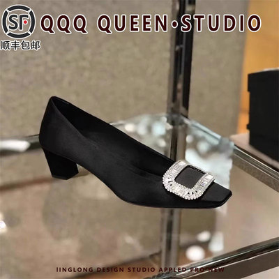 2025秋冬加绒通勤百搭浅口女单鞋