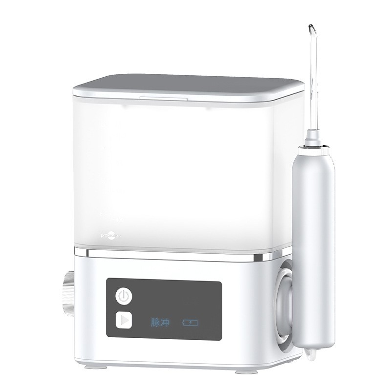博皓冲牙器台式洁牙器家用充电款洗牙器正畸清洁器1000ML水牙线