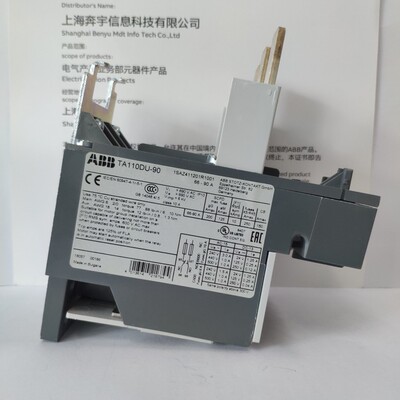 ABB热过载继电器TA110DU-90M电流66-90适用A95A110AX95AX115AX150