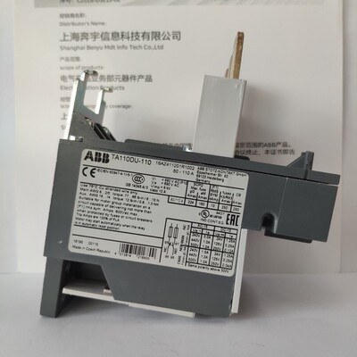 ABB热过载继电器TA110DU-110M电流80-110A适用于A95A110AX95AX115