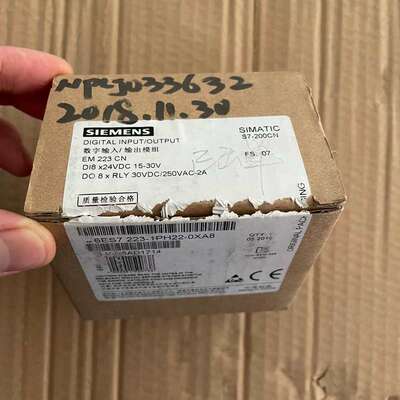 议价全SIEMENS/西门子数字量输入输出扩展模组6ES722