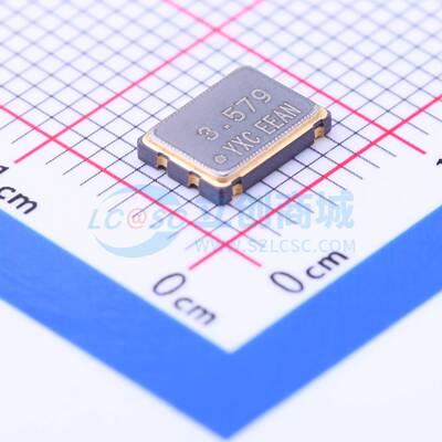 有源晶振 O70503579MEEA4SC-1 SMD7050-4P 3.579MHz 电子元器件