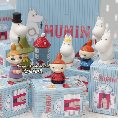 姆明一族Moomin盲盒手办生日礼物