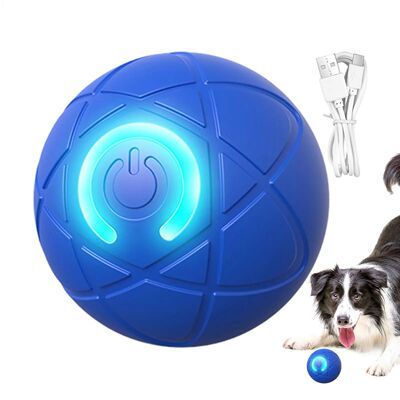 Smart Interactive Dog Toys for Aggressive Chewers Self Movin