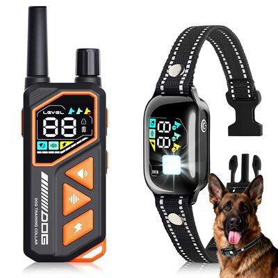 Dog Shock Collar 3300FT Dog Training Collar with Remote  4 M