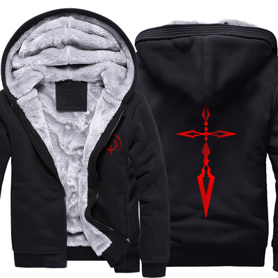 命运fate周边二次元拉链卫衣加厚fgo saber动漫cos服贞德外套衣服