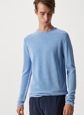 西班牙人造丝文艺范针织衫