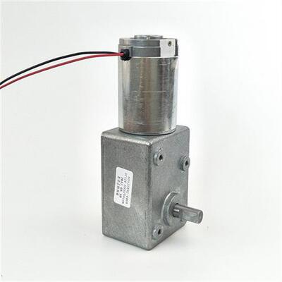600JSX175-4468 超大超强扭力12V24V自锁50W直流蜗杆减速电机