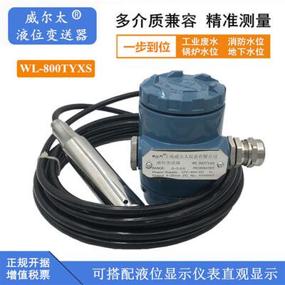 上海 WL80深井投入式液位变送器 2088静压式水位计420mA