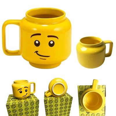 Cute Design Face Expression Ceramic Mug Christmas Gift Box F