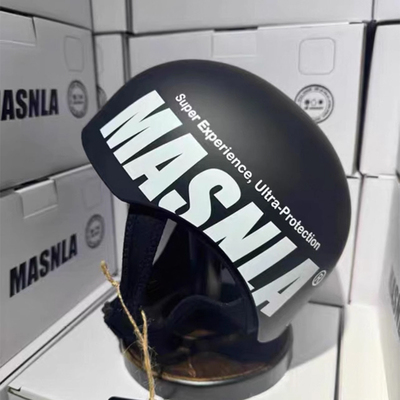 MASNLA新款滑雪内盔头盔安全防护送鸭舌帽可拆护耳百搭毛线帽