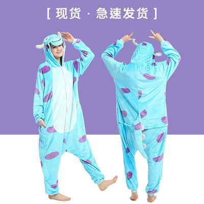 jumpsuit pajamas family couple连体天马独角兽睡衣法兰绒家居服