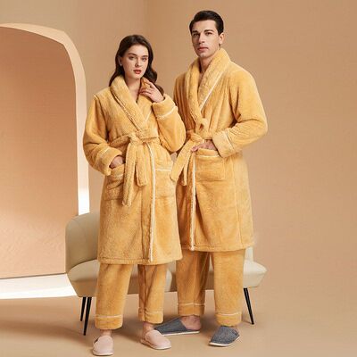 pajamasnightgowncouple睡袍
