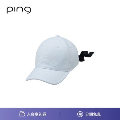 【新品】PING COOL RIBBON CAP日系女士高尔夫球帽防晒可调节帽子