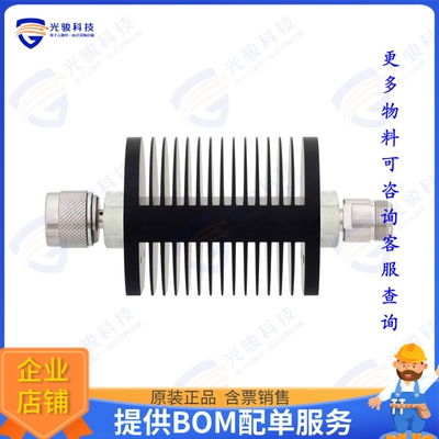 SA18NMNF25W-30 射频元件FXD ATTN PLUG-JACK TYPE N 1.6