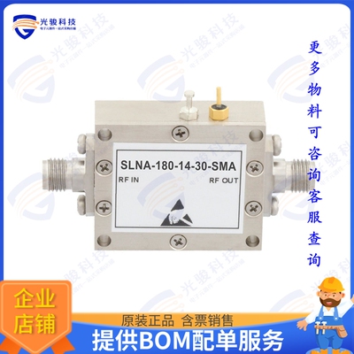 SLNA-180-14-30-SMA 射频元件BROADBAND AMP TYPE SMA 100MHZ-18