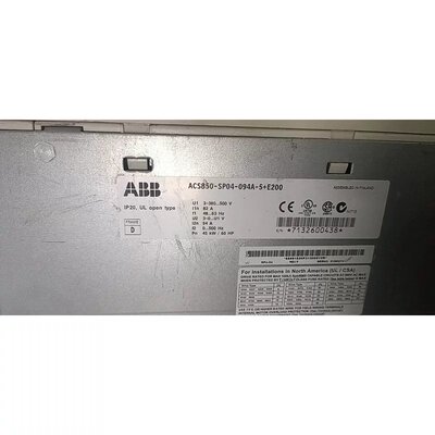 议价ACS850 45KW驱动器变频器ACS850-SP04-0