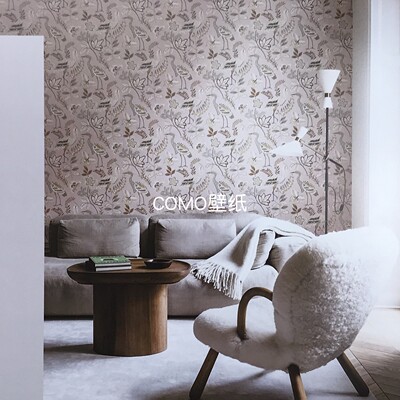 MINGA名家 FLORAL WHISPERS 花间新语 高级感壁纸UK70101 UK70102