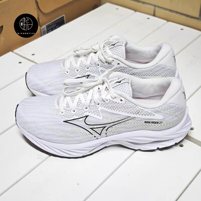 Mizuno Wave Rider 27运动舒适防滑透气支撑低帮跑步鞋J1GC230358