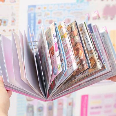 Mr. Paper 1Style 72Pcs/bag Good Mood Maker Cut Film Sticker