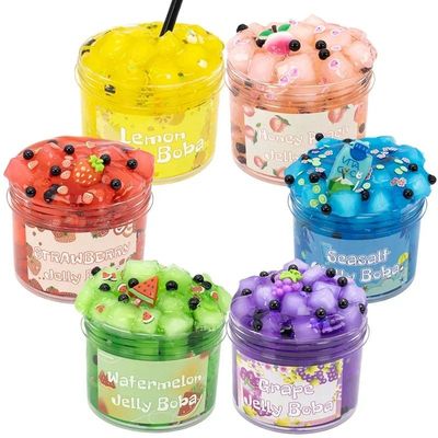 70/300ml Large Capacity Crunchy Slime Kit Premade Crystal Sl