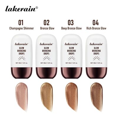 Glow Bronzing Drops Face Peptide Serums Liquid Bronzer Cream