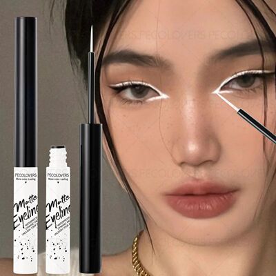 1PC Christmas Vibrant Colorful Liquid Eyeliner - Red/White/G