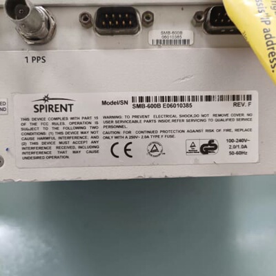 美国Spirent/思博伦SmartBits 600B通讯网--议价商品
